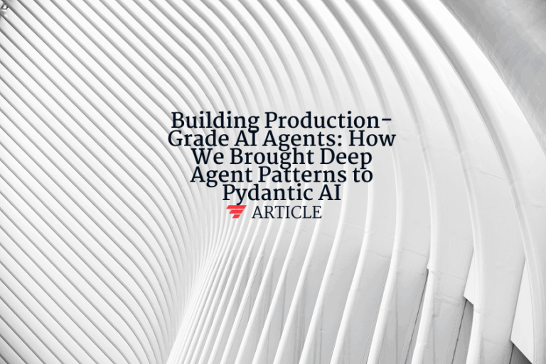 How We Brought Deep Agent Patterns to Pydantic AI